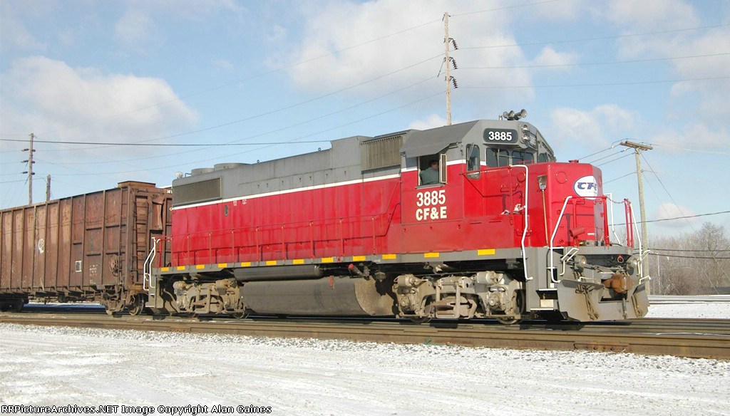 CF&E GP38-2 3885